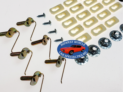 68-69 Chevelle Malibu GTO Cutlass Vinyl Top Moulding Molding Trim Clip ...