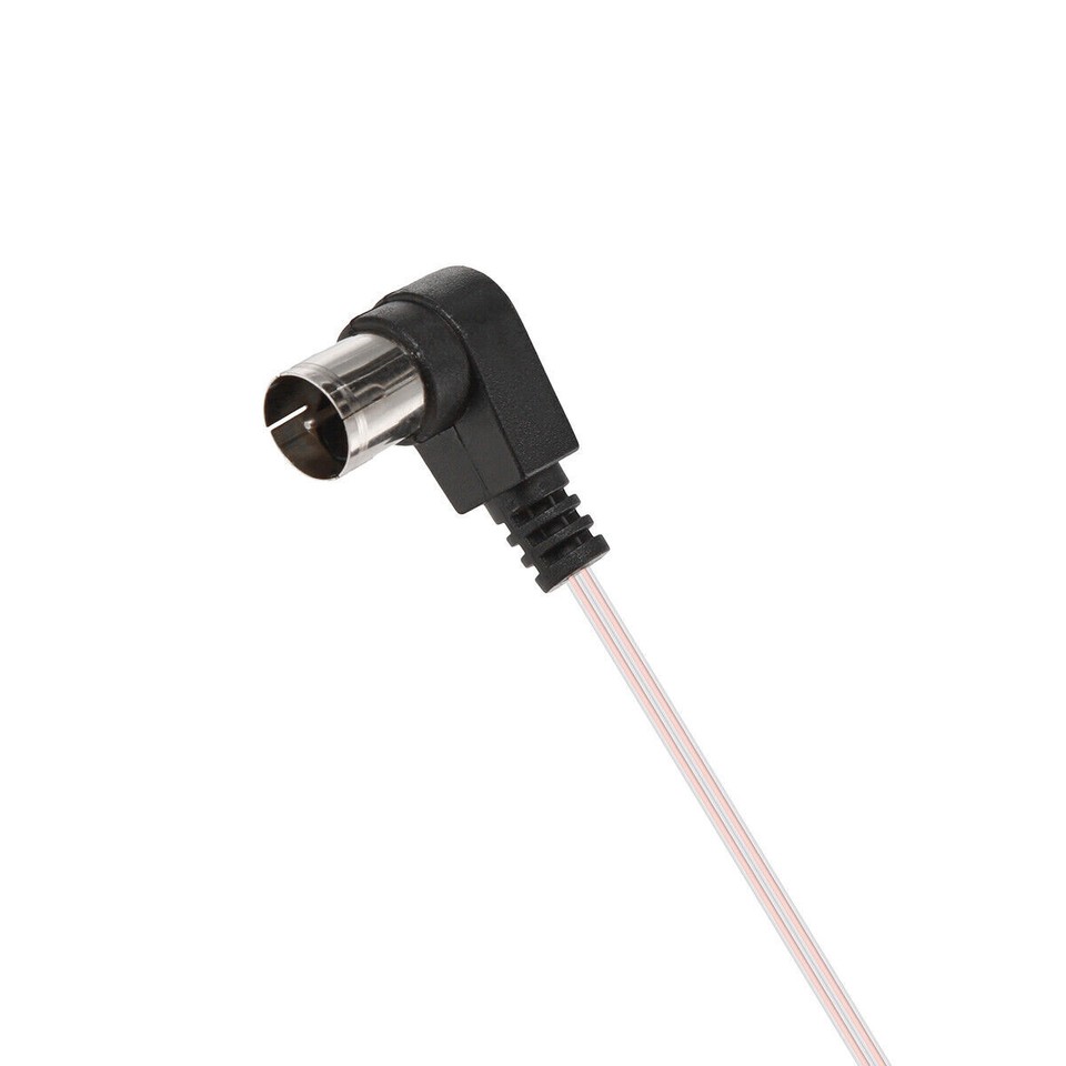 2pcs FM Antenna 75 Ohm F Type Male Plug For Home Radio Stereo Receiver ...