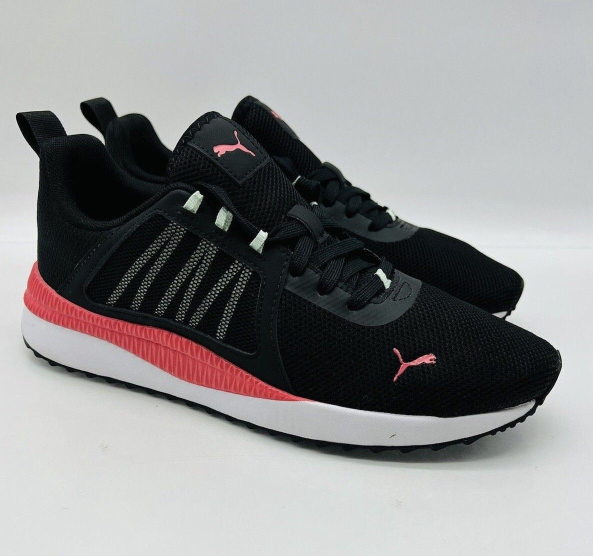 Size 6.5 - PUMA Pacer Net Cage Black Pink W for sale online | eBay
