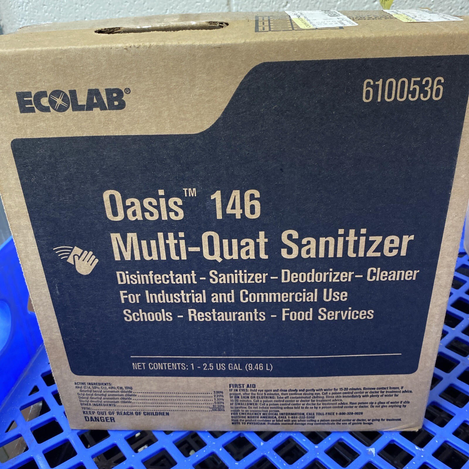 Ecolab Oasis 146 Multi-Quat Sanitizer for sale online | eBay