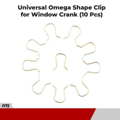 10x Universal Omega Shape Clip For Window Crank Regulator S06 | eBay ...