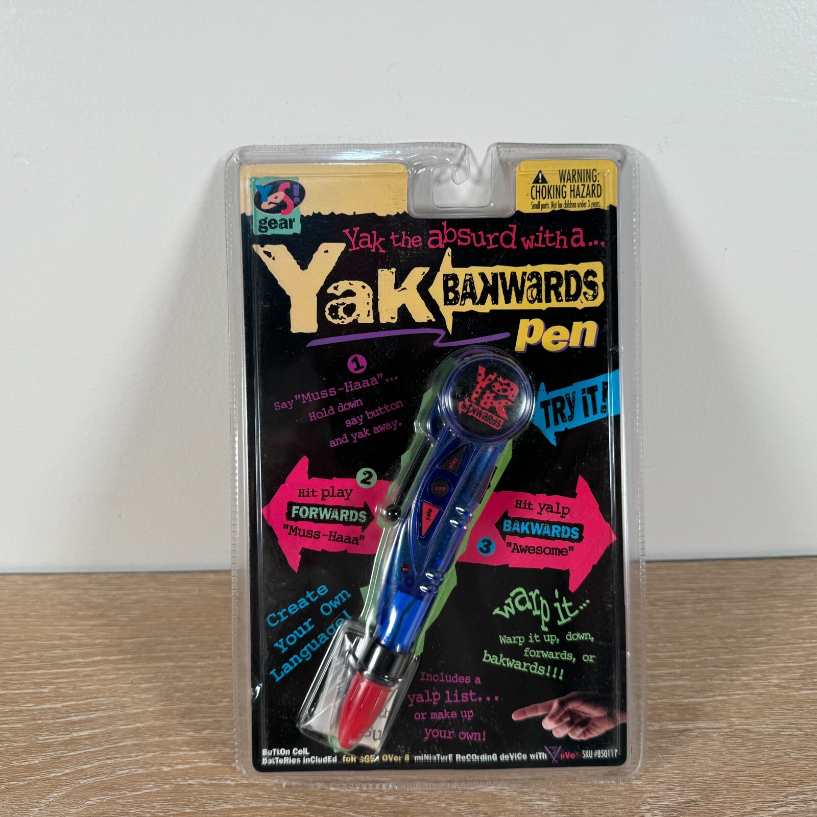 Yak Write SFX Vintage 1996 Voice Recording Sound FX Device Yes Bak Pen ...