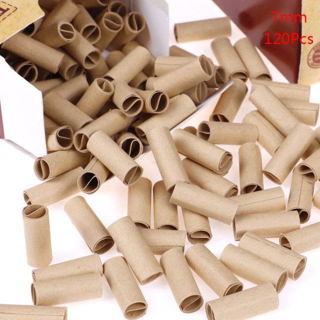 120x Pre Rolled Natural Unrefined Cigarette Filter Rolling Paper Tips 120x Pre Rolled Natural Unrefined Cigarette Filter Rolling Paper Tips