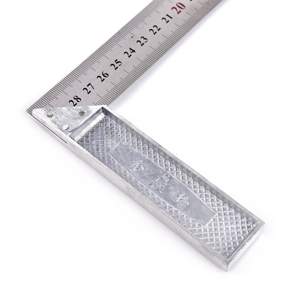 1x Stainless Steel 15x30cm 90 Degree Angle Metric Try Mitre Square ...