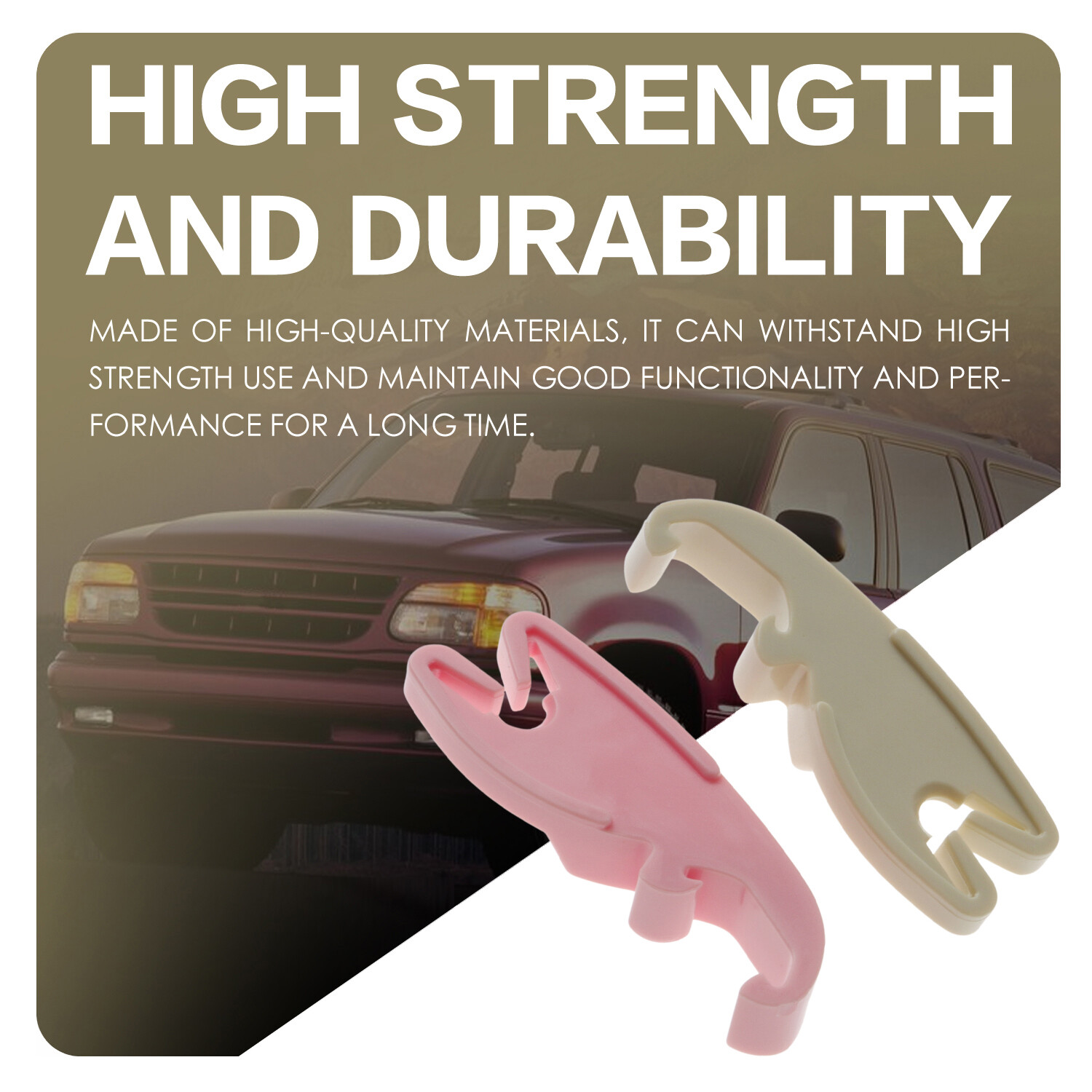 Car Door Lock Cylinder Clip Leg Pair for 1992-1996 Ford E-150 E-250 E ...