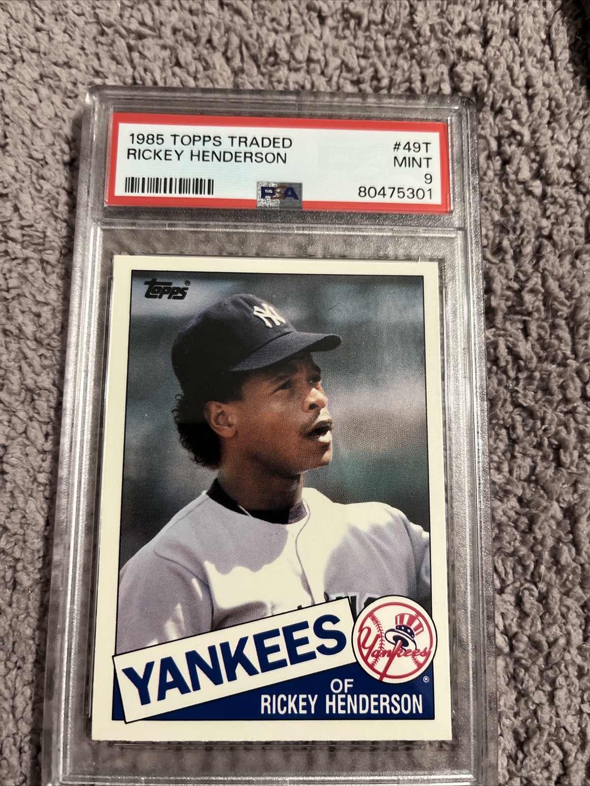 1985+Topps+Traded+-+%2349T+Rickey+Henderson for sale online | eBay
