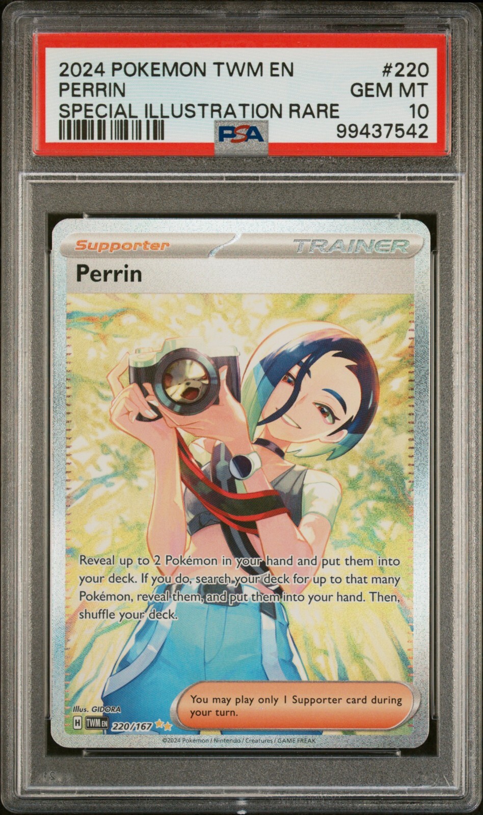 Perrin 2024 Scarlet & Violet: Twilight Masquerade #220/167 Special ...