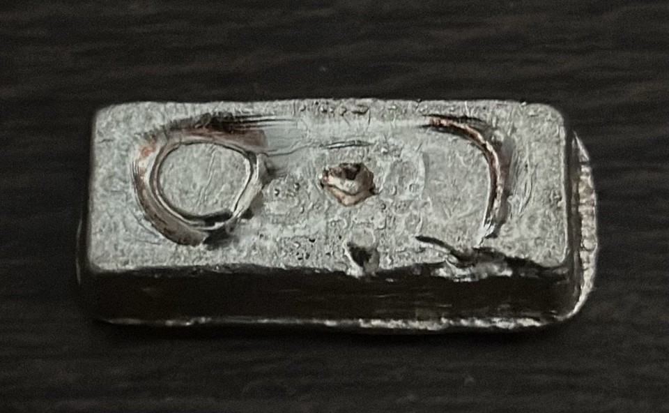Rare 3.86 Oz PMTARCO Vintage Silver Bar Old Ingot | eBay