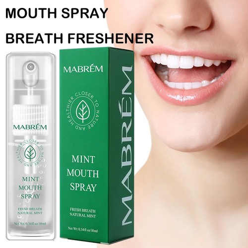 Breath Freshener Spray Bad Odor Halitosis Remove Treatment 10ml Clean ...