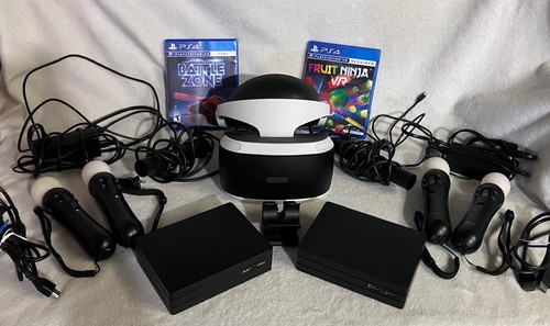 Sony PlayStation PS VR - VR1 1st Generation PS4 Lot Bundle (Pre-Owned ...