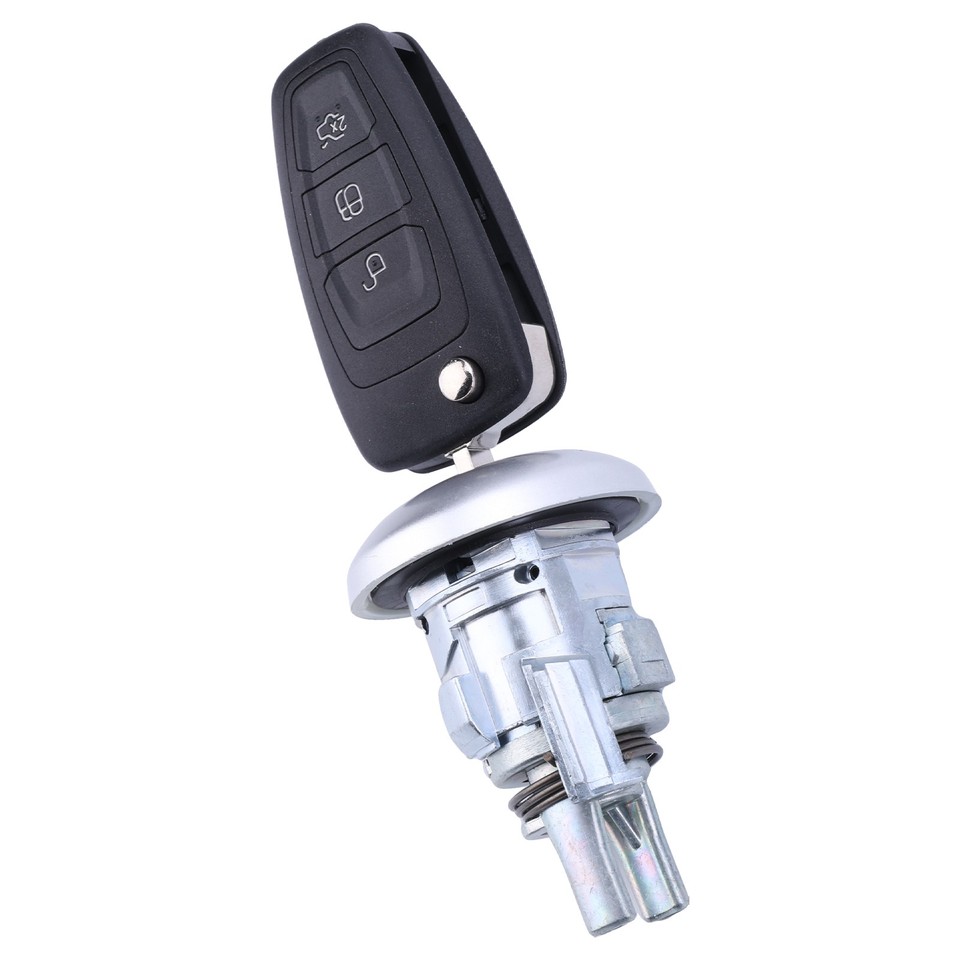 COMPLETE LOCK SET FOR FORD TRANSIT CUSTOM MK8 W/FLIP REMOTE KEY & KEY ...