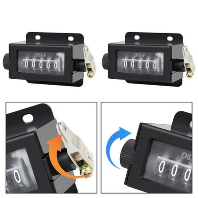 Manual Operation Mechanical Counters Set of Two for Various Industries ...