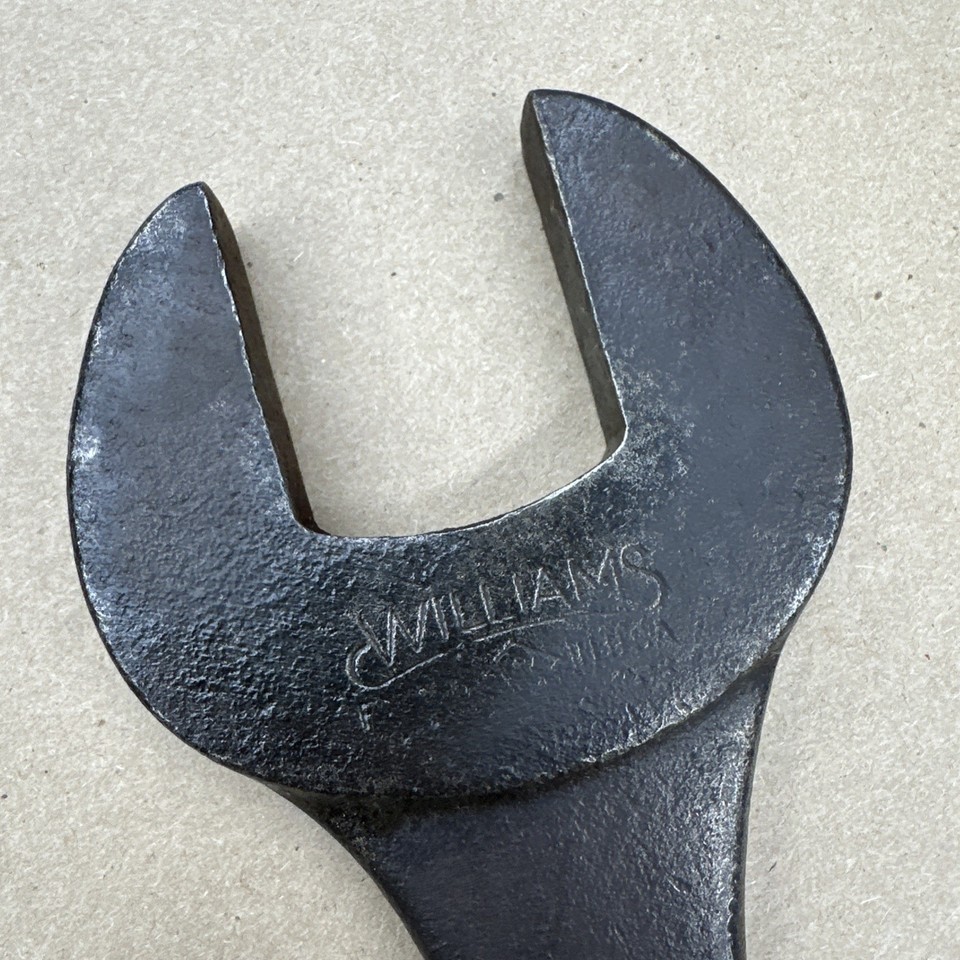 Vintage Williams Jumbo S Curve Wrench 1-7/16” X 1-5/8” No 378A USA | eBay