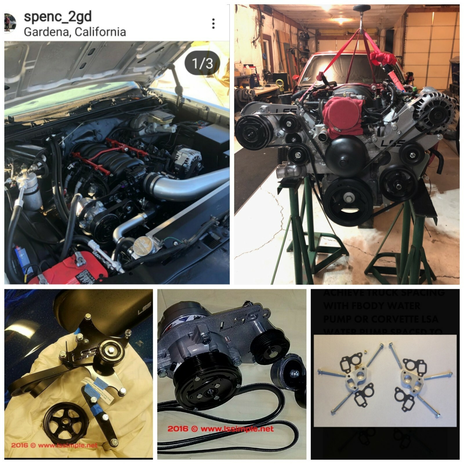 LSSimple gbody kit and box and square body. Comes with recommended ...