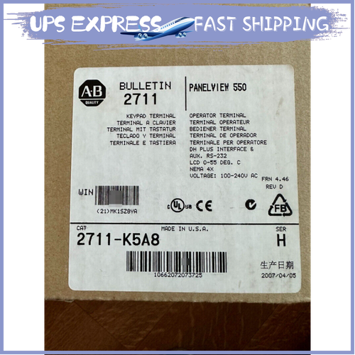 2711-K5A8 Series H PanelView Black and White Single DH+FRN 4.46 Brand ...