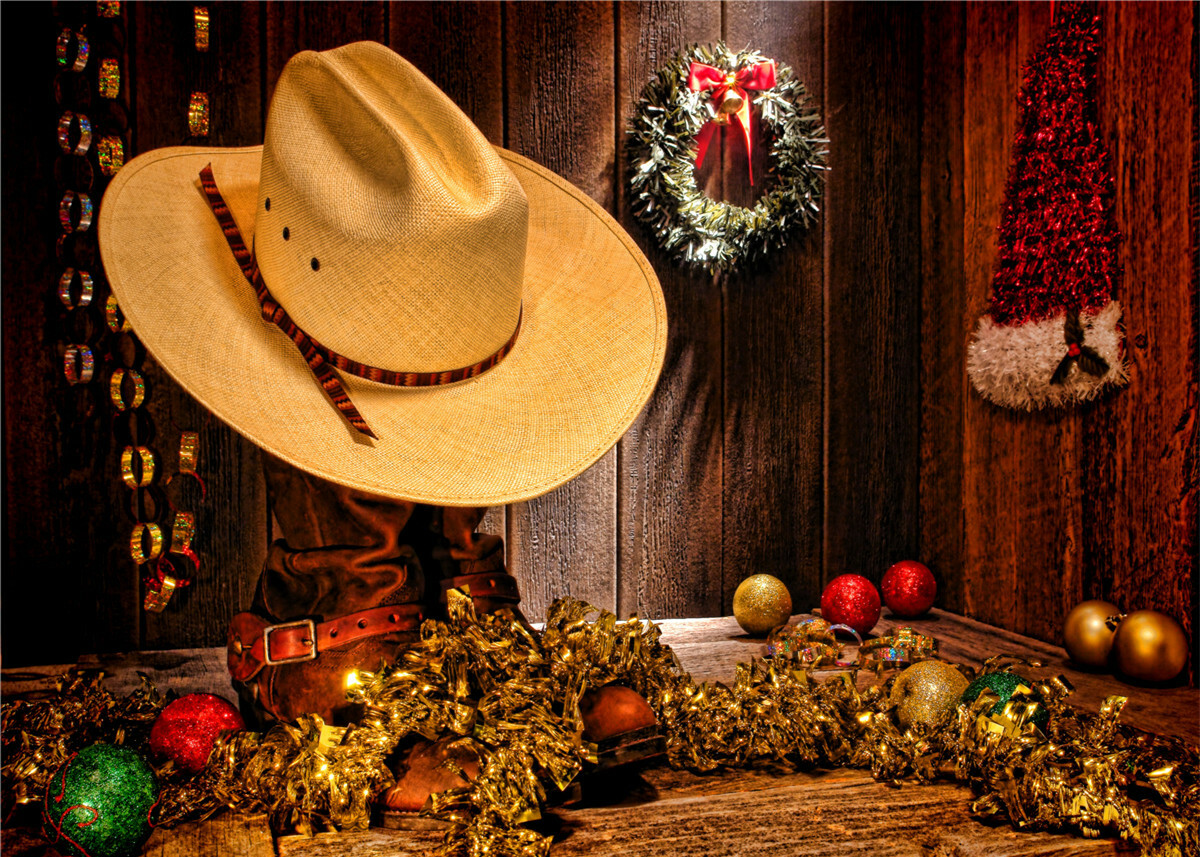 Country Christmas Background