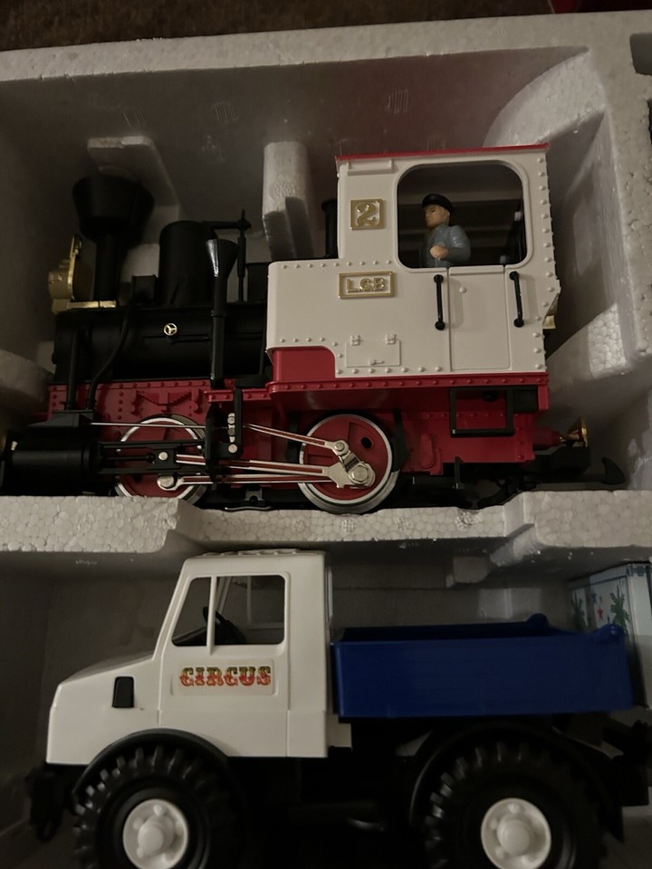 LGB Circus Train Set 22988 The Big Train Made In West Germany with MANY ...