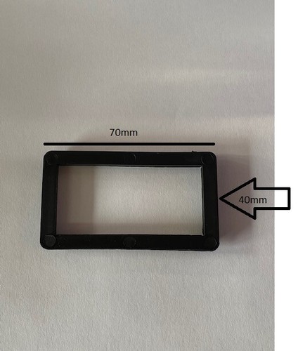 Rectangle Kitchen Sink Overflow Rubber Washer | eBay UK