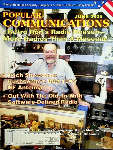 Popular Communications Magazine June 2005 Retro Ron's Radio Heaven | eBay