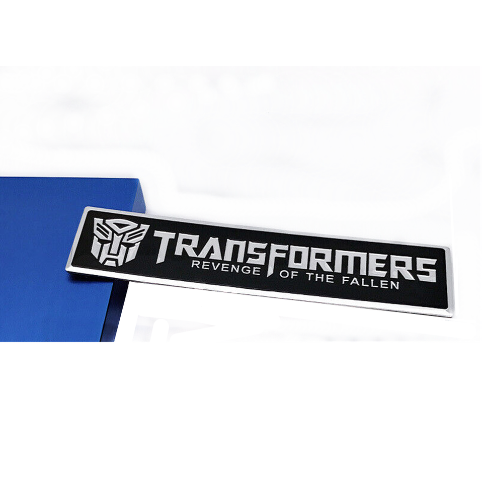 Transformers Autobot/Decepticon Car Body Fender Door Trunk Emblem Badge ...
