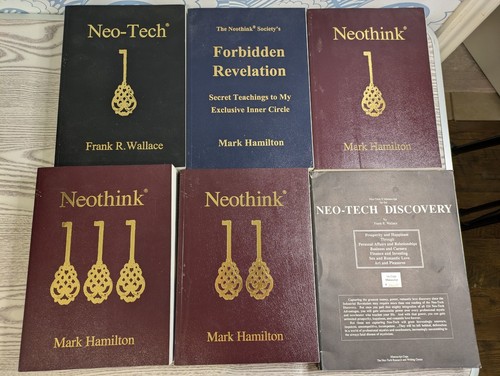 Neothink Society 6 Book Lot by Mark Hamilton Frank Wallace Prime Neo ...