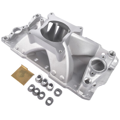 For 1957-95 Small Block Chevy SBC 350 400 Single Plane Intake Manifold ...