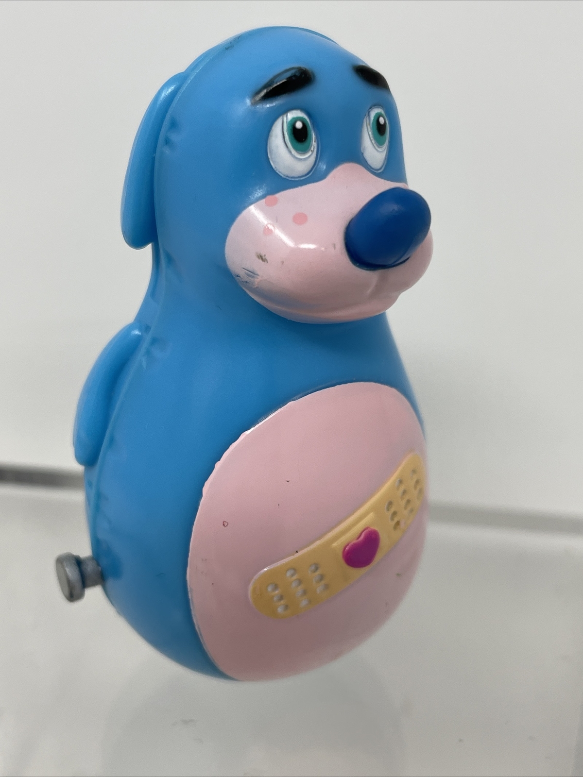 Disney Doc McStuffins BOPPY Blue Dog Wobble Figure Toy Just Play 2.5 ...