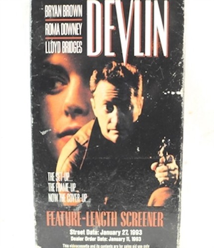 Devlin VHS Movie Promo Screener Copy | eBay
