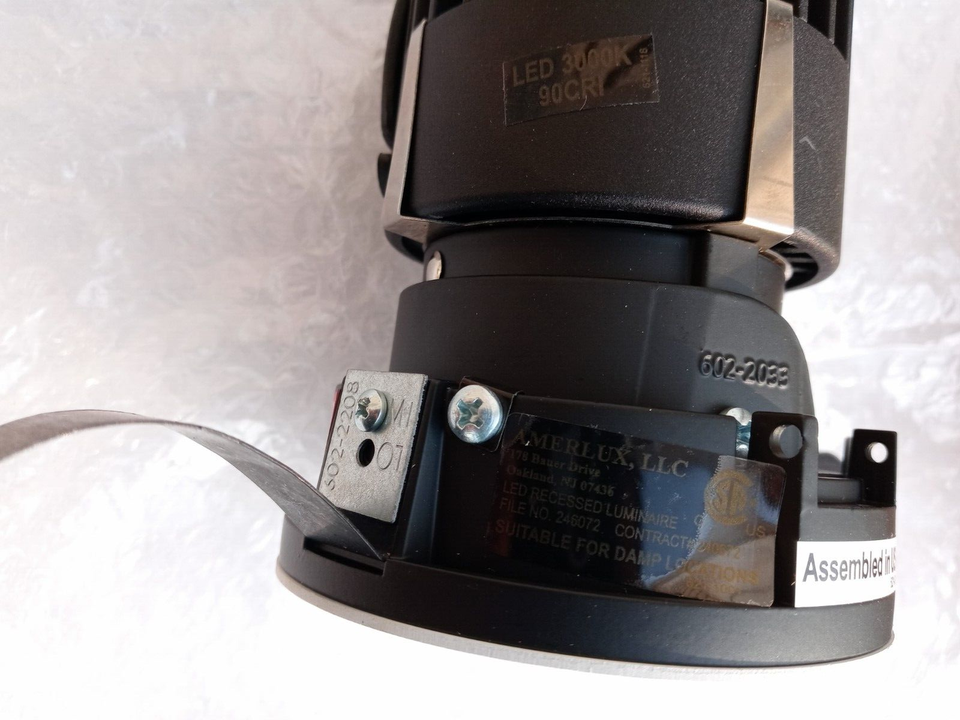 Amerlux LED Light Fixture 3.5" - 3,000K - Natural White - Matte White ...