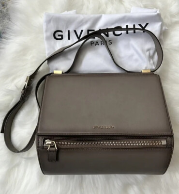 Authentic Givenchy Pandora Box Bag Leather Medium Gray - Nordstrom | eBay