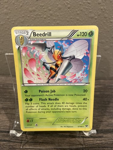 Pokémon TCG Beedrill - 5/146 - Rare - Lightly Played - XY (Base Set ...