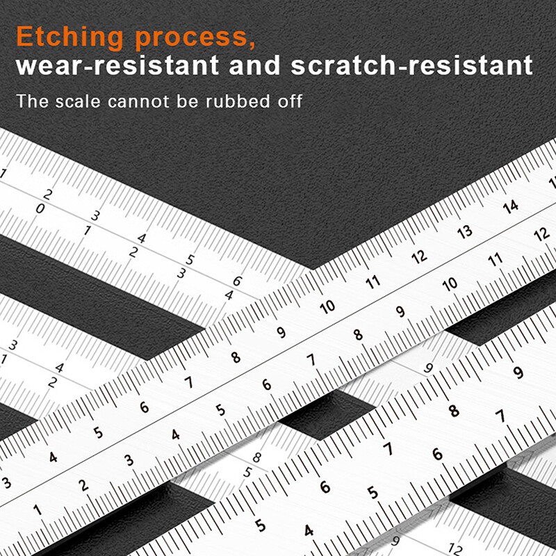 Mini Framing Ruler Measuring Layout Tool Stainless Steel Square Right ...