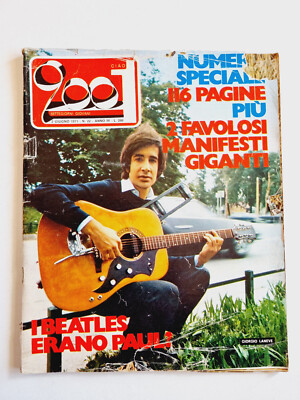Ciao 2001 22-1971 Giorgio Laneve-Paul McCartney-James Taylor-Mario ...