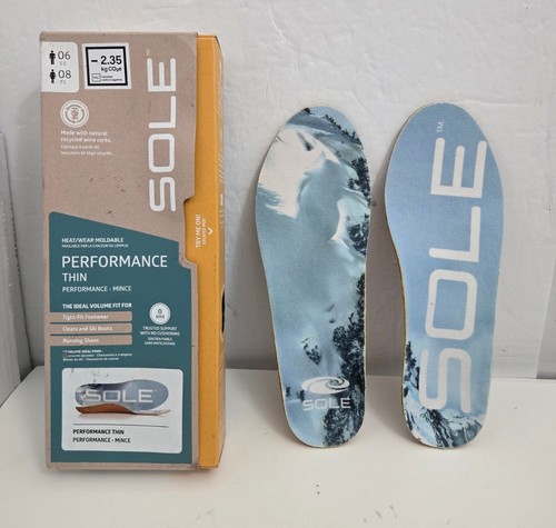 SOLE Performance Thin Cork Mince 0mm Mens 6 Womens 8 Adult Unisex | eBay