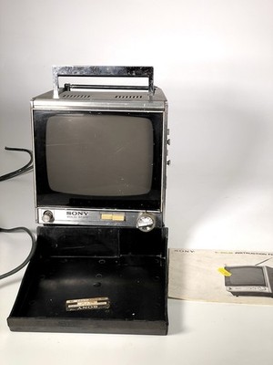 Sony Solid State Transistor TV Receiver 9-90UB Portable Vintage Japan ...