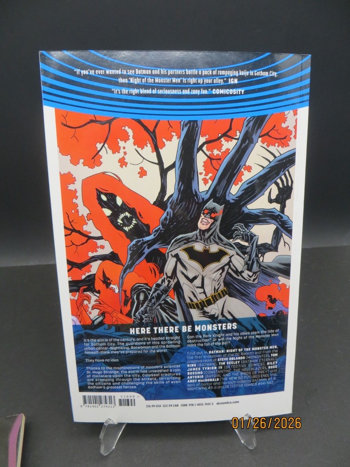 Batman Graphic Novels Detective Ultimate Evil Adventures Night Monster ...