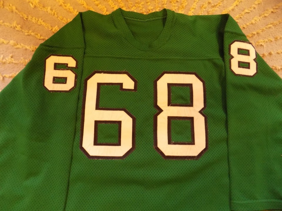 Philadelphia Eagles Game Worn Used NFL Football Jersey 1970's Style ...