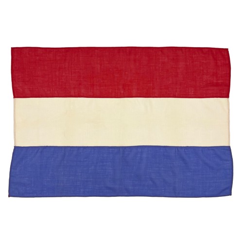 Vintage Wool Sewn Netherlands Flag Old Cloth Holland Textile Art | eBay