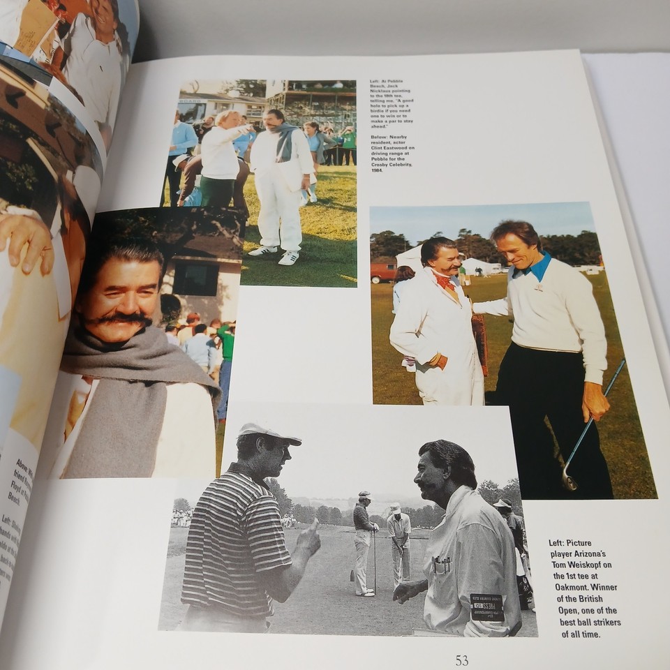 Leroy Neiman SIGNED Big-Time Golf Book 1992 Large Coffee Table ...