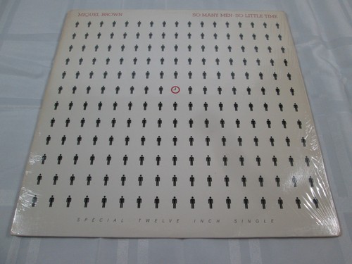 Miquel Brown -So Many Men So Little Time 12" Hi NRG Disco NM NEAR MINT ...