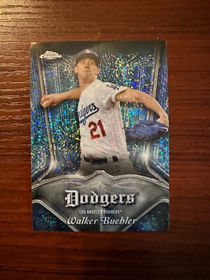 2022 Topps Chrome #P-25 Walker Buehler Pinstriped Dodgers | eBay