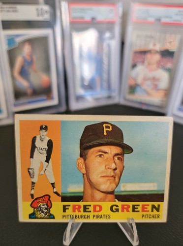 1960 TOPPS BASEBALL #272 FRED GREEN PITTSBURGH PIRATES VG+-EX | eBay