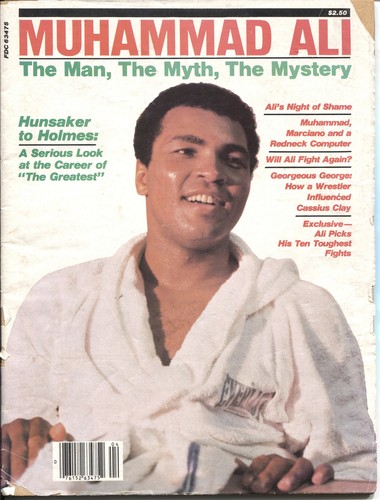 MUHAMMAD ALI THE MAN, THE MYTH, THE MYSTERY-1980-RARE BOXING MAGAZINE ...