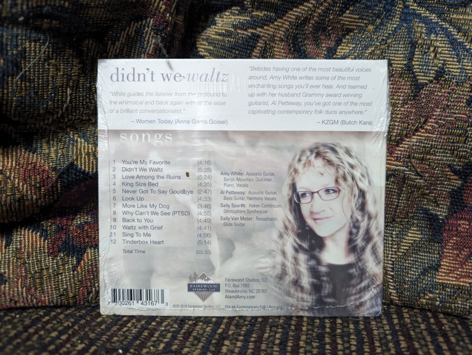 Didn't We Waltz by Amy White featuring Al Petteway (CD, 2016) BRAND NEW ...