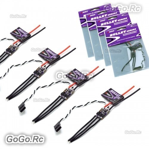 4 Pcs Emax Bullet BLHeli-S 12A Mini DSHOT ESC For 2-4S Brushless FPV | eBay
