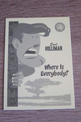 THE TWILIGHT ZONE ROD SERLING EDITION CHASE CARD C5 EARL HOLLIMAN ...