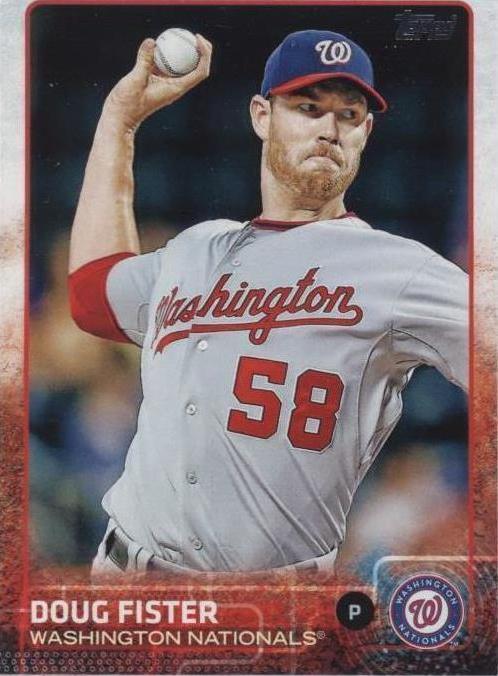2015 Topps - Doug Fister #109 Pitching for sale online | eBay