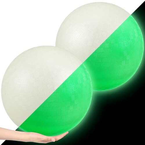Large And Thick 25cm Pvc Inflatable Glow Playground Ball For ...