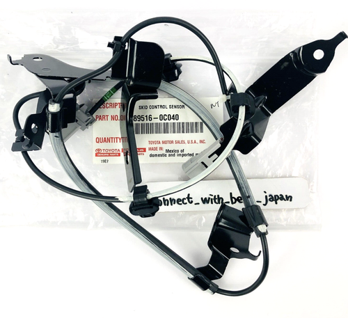 TOYOTA GENUINE TUNDRA FRON LEFT ABS SKID CONTROL SENSOR WIRE 89516 ...