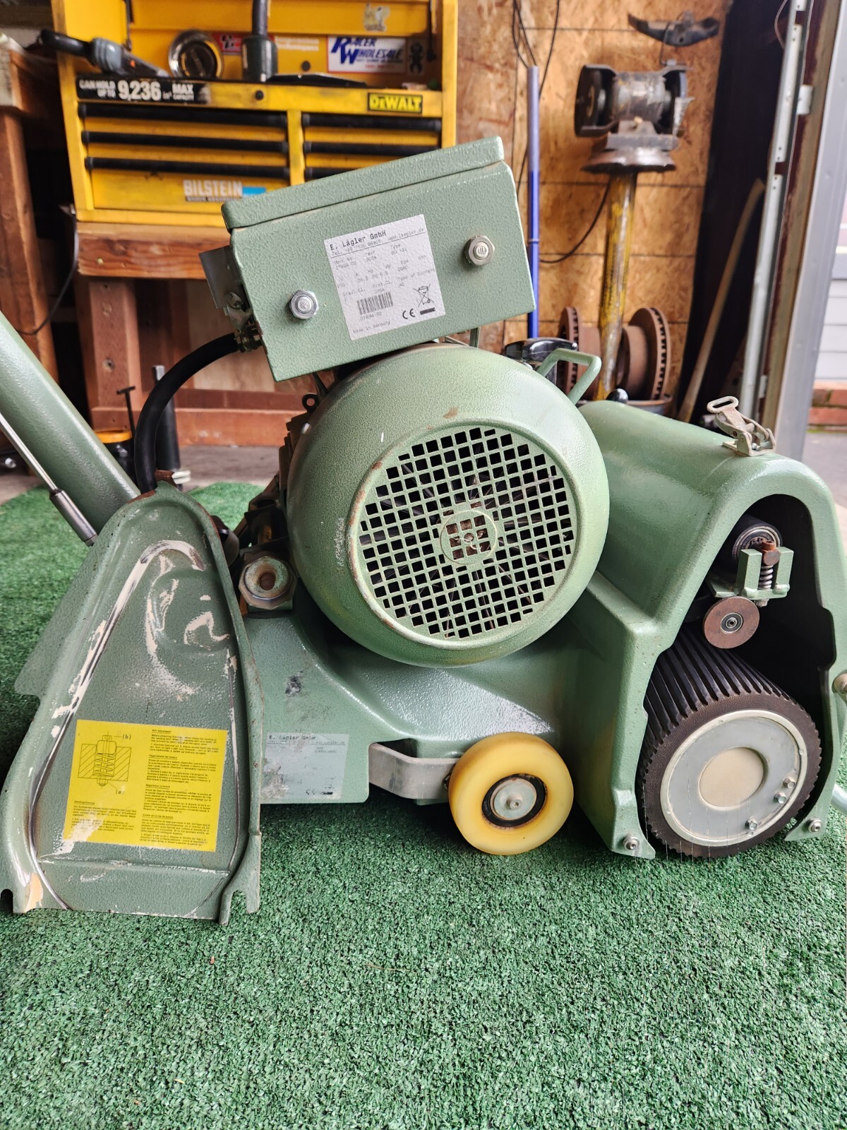 Lagler SuperHummel 12" floor sander | eBay
